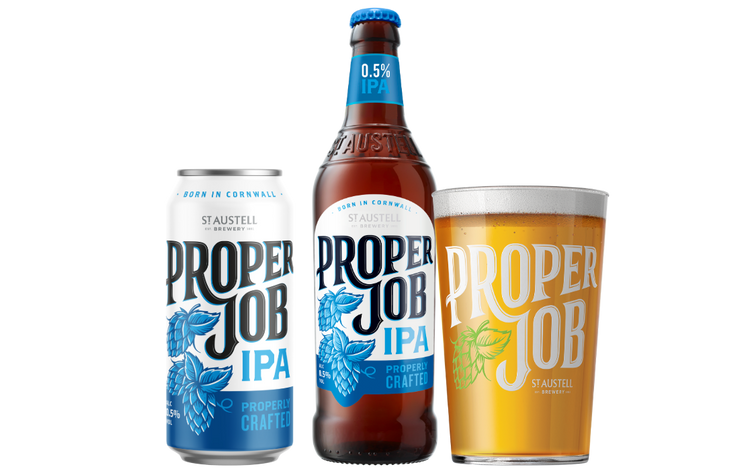 Proper Job 0.5% IPA | St Austell Brewery