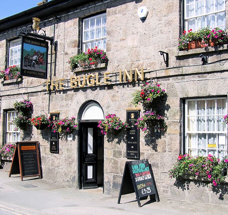 Cornish pub offering home-cooked meals, real ales, and comfortable en ...