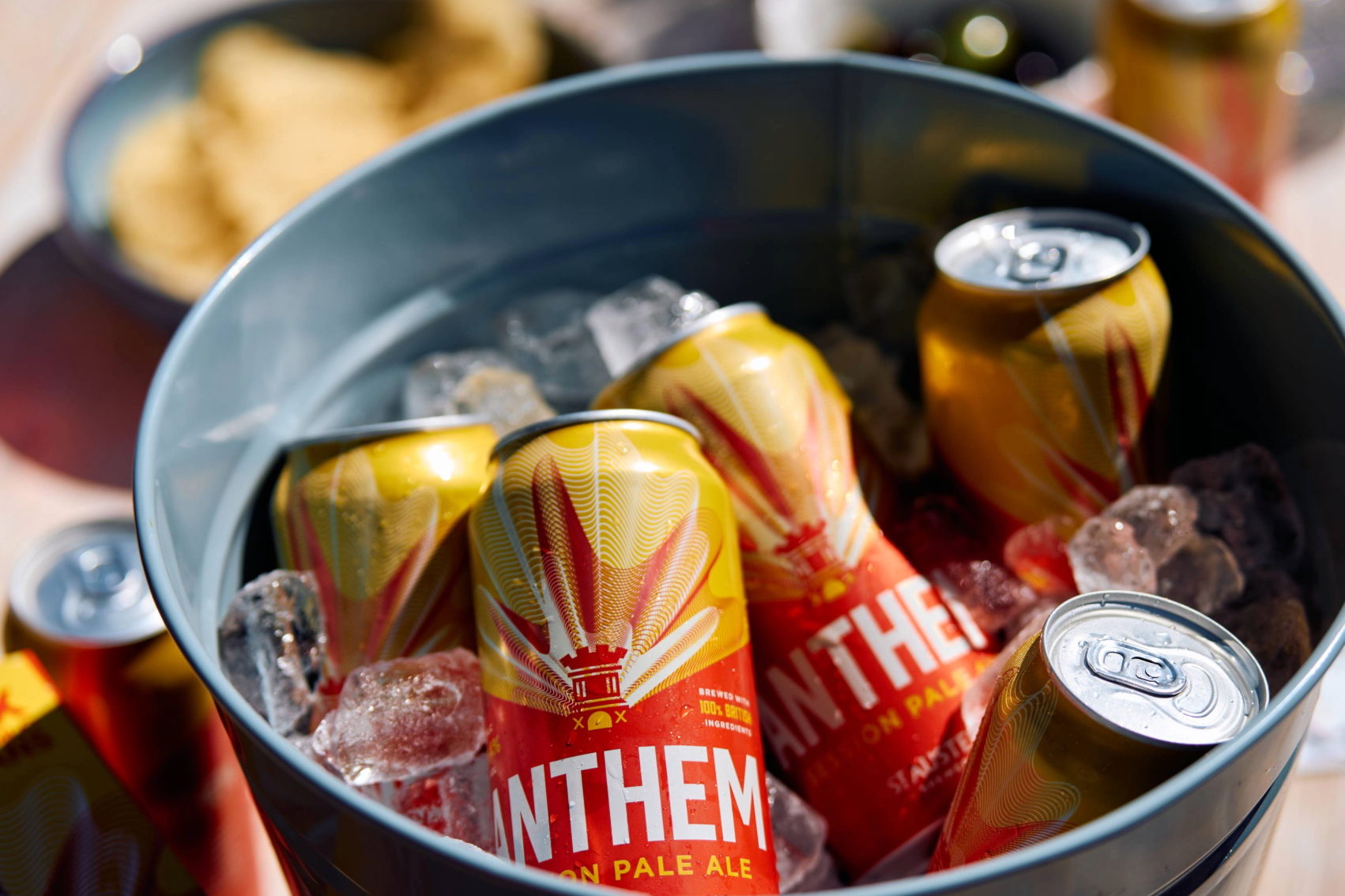BREWED WITH 100% BRITISH INGREDIENTS